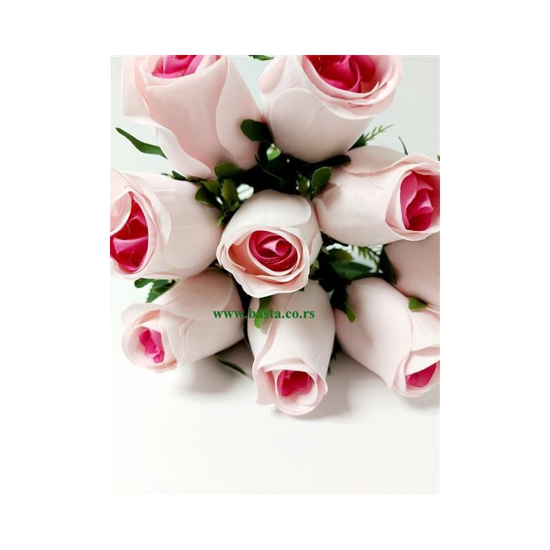 V.b.ruža pupoljak sv.roza boja 0266-174