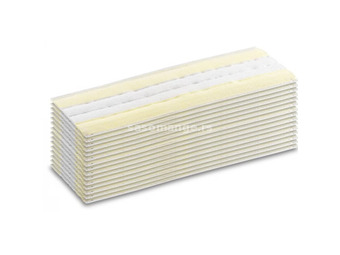 KARCHER 2.863-299.0 SC EasyFix disposable cloth kit 15 pcs white / yellow