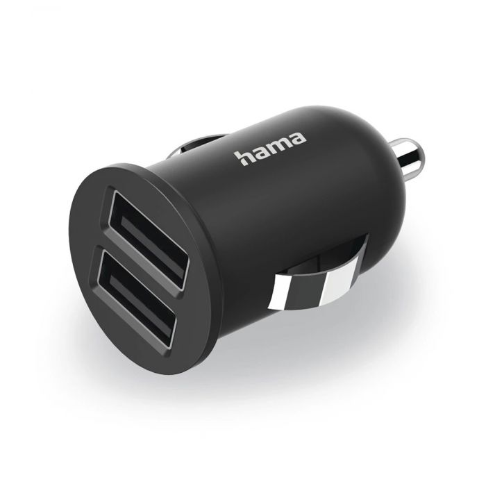 Hama Auto Punjac Sa Dva USB Porta, 2.4A