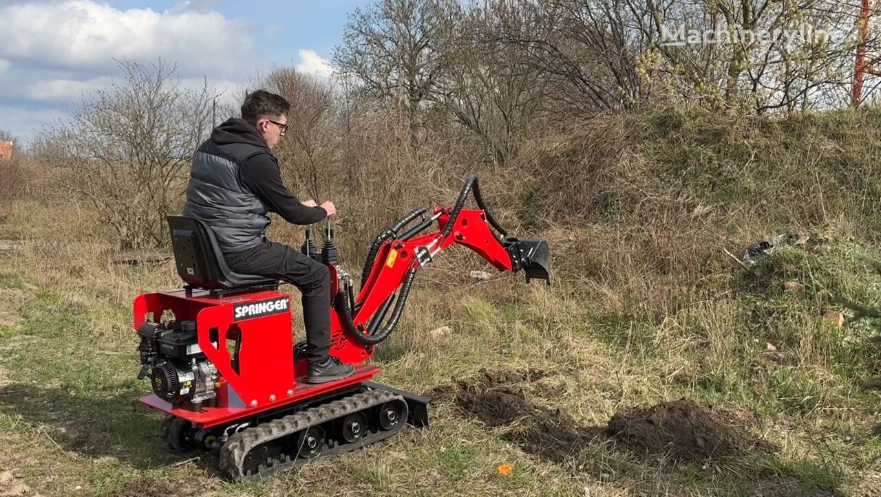 Novi Elgo-Plus SPRINGER MICRO DIGGER, MADE IN EUROPE mini bager