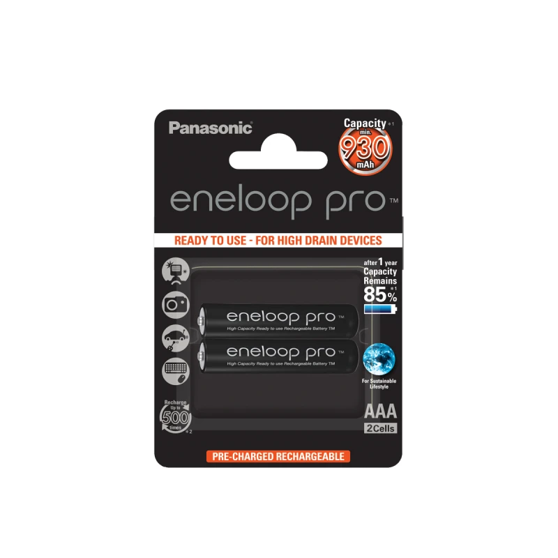 Panasonic Eneloop Pro 2 (BK-4HCDE/2BE) punjive baterije AA