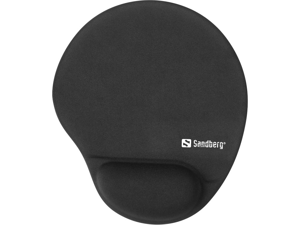 Sandberg Foam Mousepad Round (520-37) podloga za miš crna