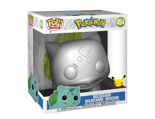 Funko (046499) Pokemon POP Viny Bulbasaur Silver Metalic figurica