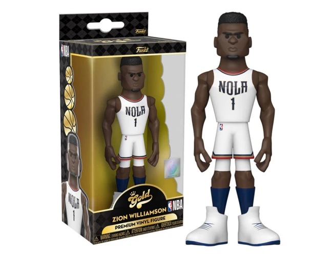 Funko (046131) NBA Pelicans Gold 5 Zion Williamson figurica