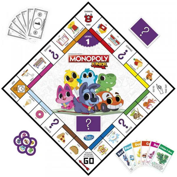 Monopoly Junior Društvena igra F8562