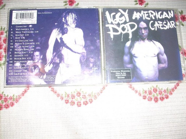 Iggy Pop ‎– American Caesar CD Virgin Holland 1993.