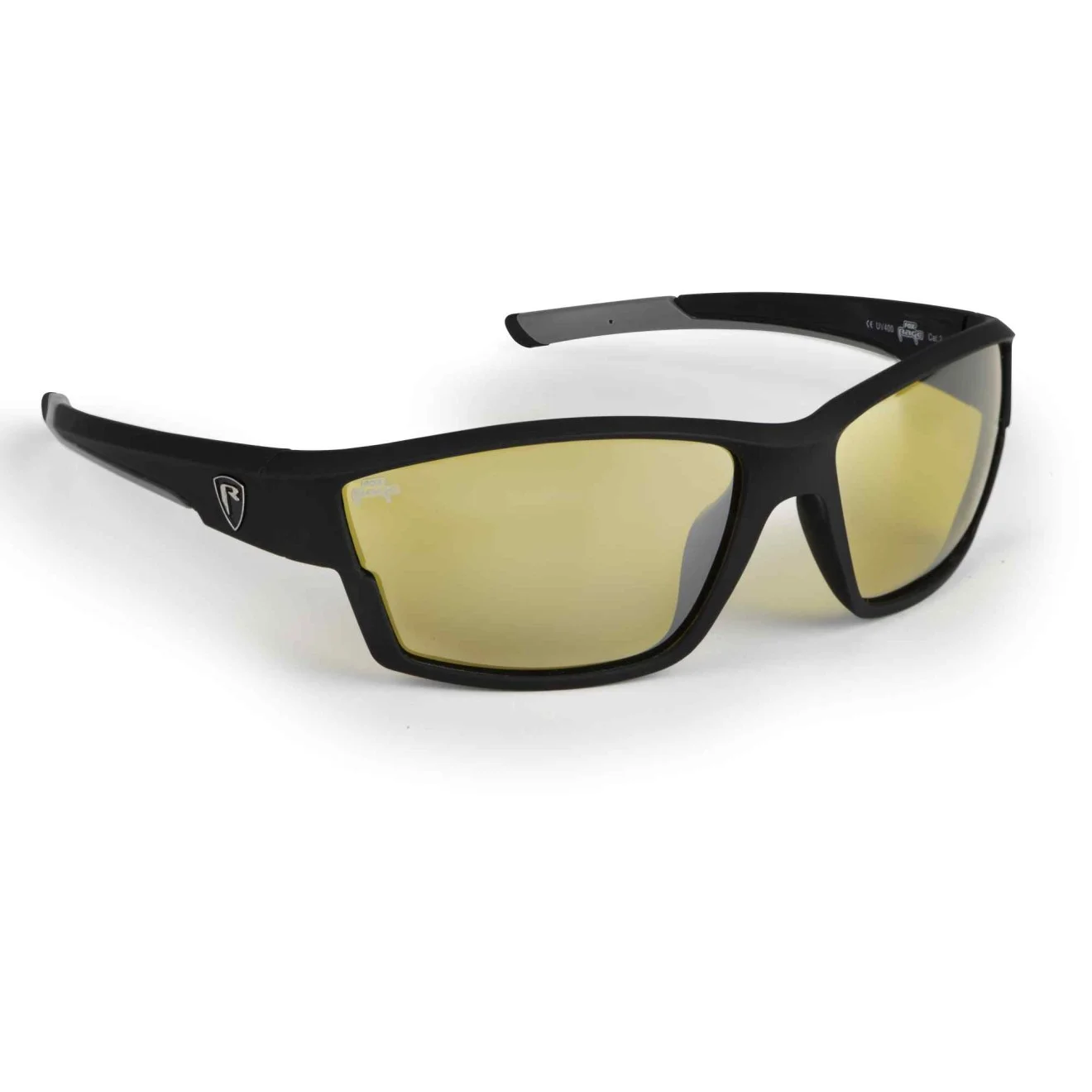 Fox Rage MATT BLACK – AMBER LENSE SUNGLASSES (NSN006)