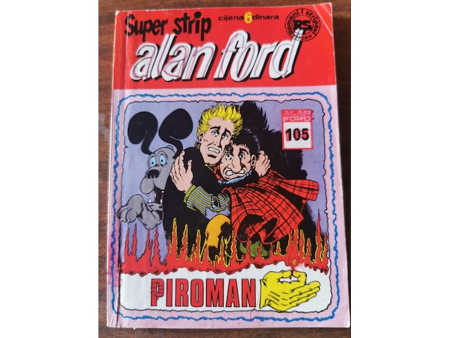 Alan Ford Vjesnik AF 105 - PIROMAN