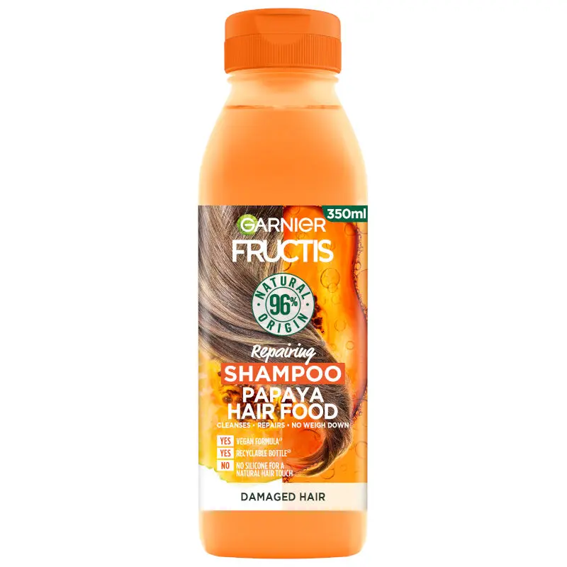 GARNIER Šampon Fructis Hair Food Papaya 350 ml