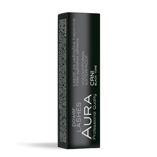 Aura lepak za veštačke trepavice Power Lashes crni