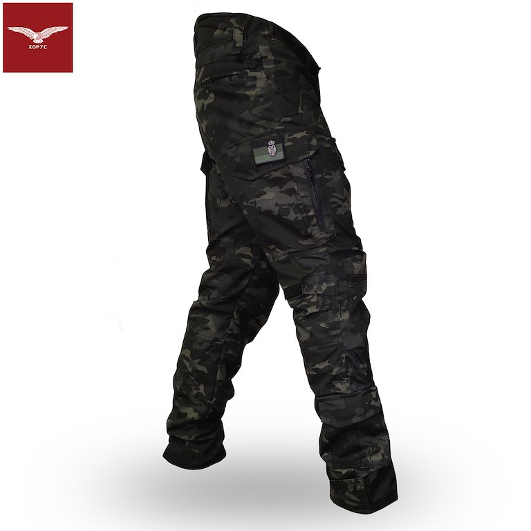 P-2 GEN II taktičke pantalone - Multicam Black