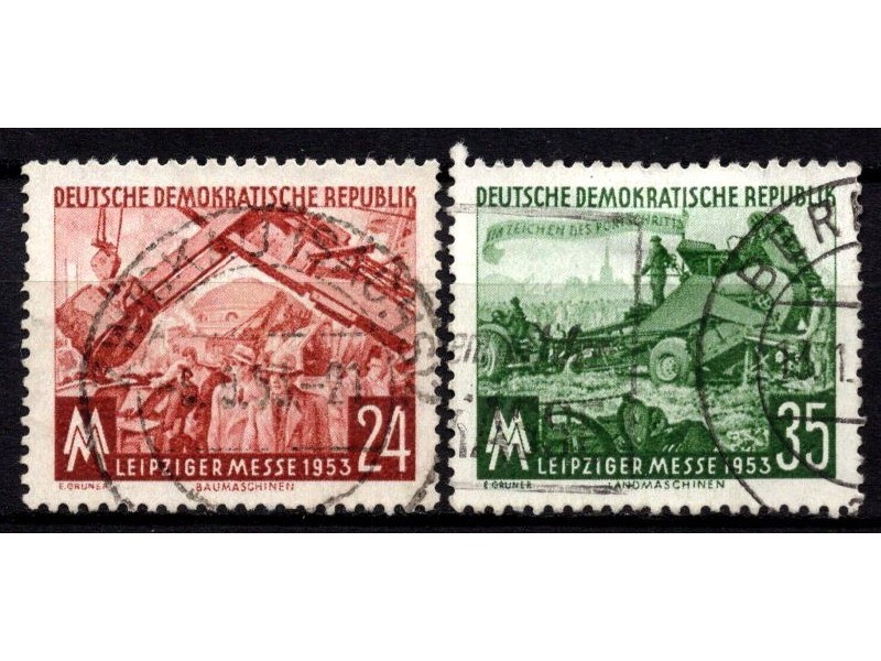 Nemačka DDR 1953. Komplet serija