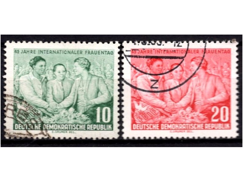 Nemačka DDR 1955. Komplet serija