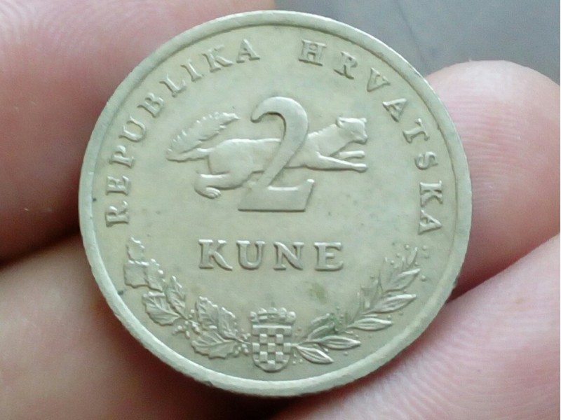 Hrvatska, 2 kune 2008