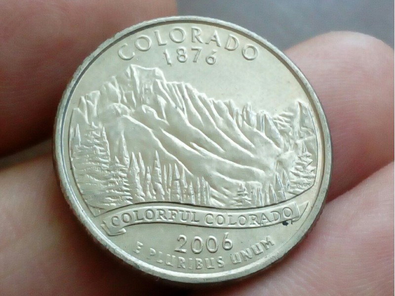 USA, 1\4 dolara 2006 Colorado