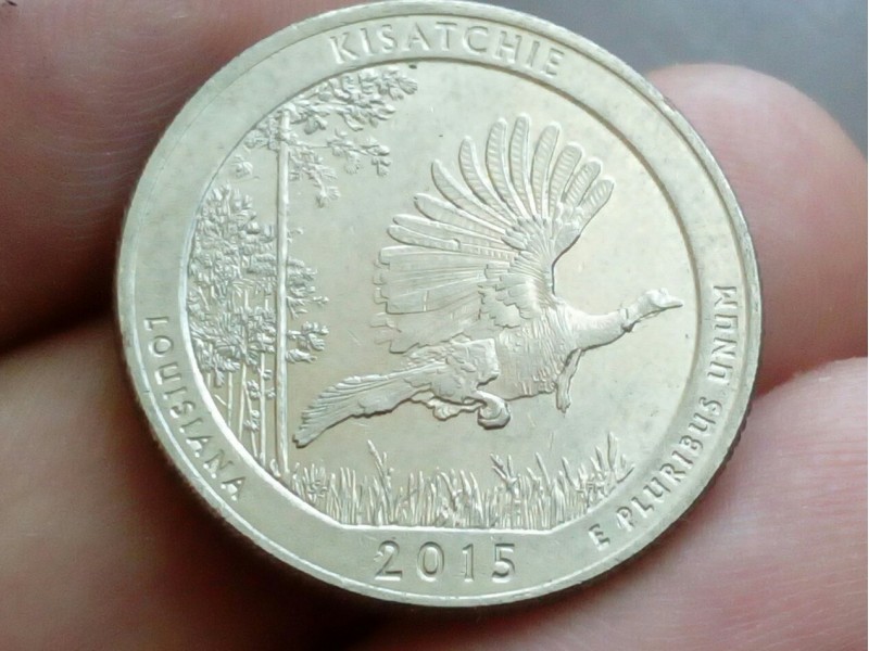 USA, 1\4 dolara 2015 Louisiana