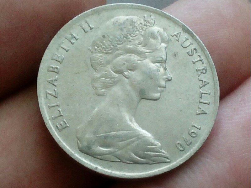 Australija, 10 centi 1970