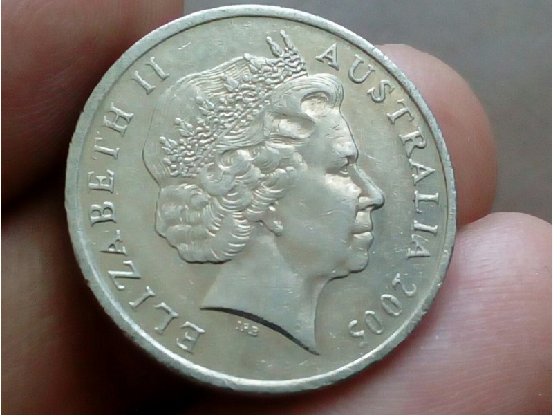 Australija, 10 centi 2005