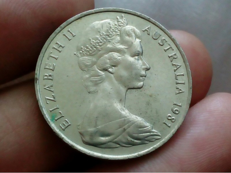 Australija, 20 centi 1981