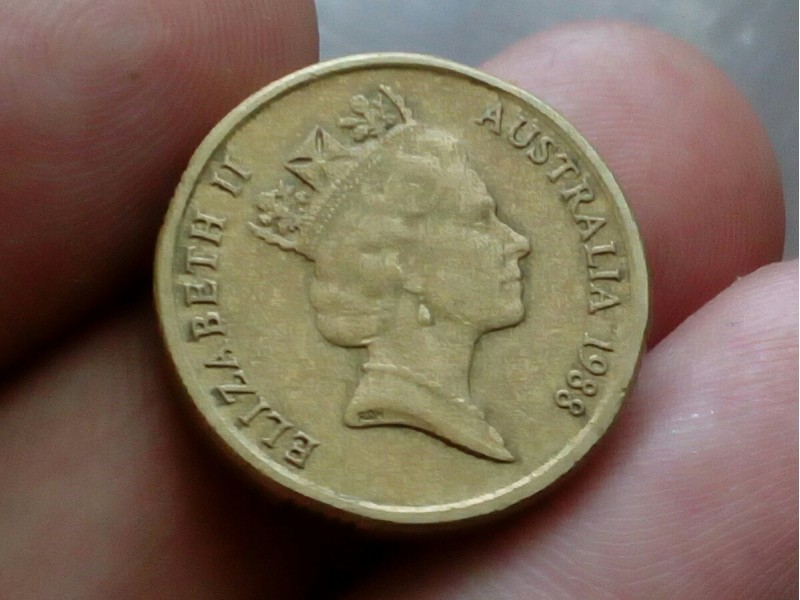 Australija, 2 dolara 1988