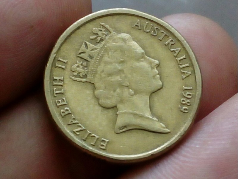 Australija, 2 dolara 1989