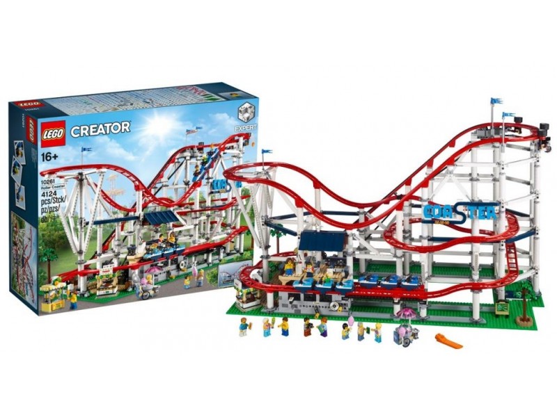 lego roller coaster 10261