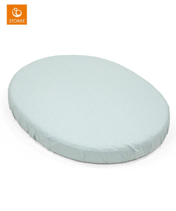 Stokke Sleepi Mini V3 Fitted Sheet čaršav (navlaka) za dušek - Dots Sage