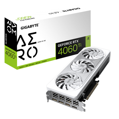 Gigabyte RTX 4060 Ti AERO OC 8GB (GV-N406TAERO OC-8GD)