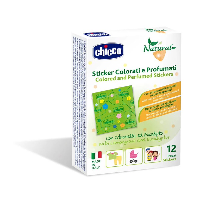 Chicco Zanza Parfimisani Stikeri 12/1