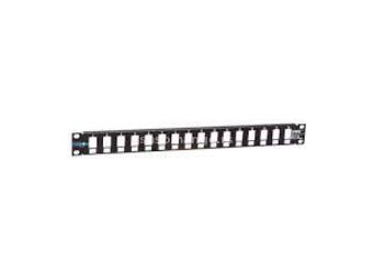 Patch panel modularni 19, 1U sa 24 slota za UTP module UKP-24-1U bez modula