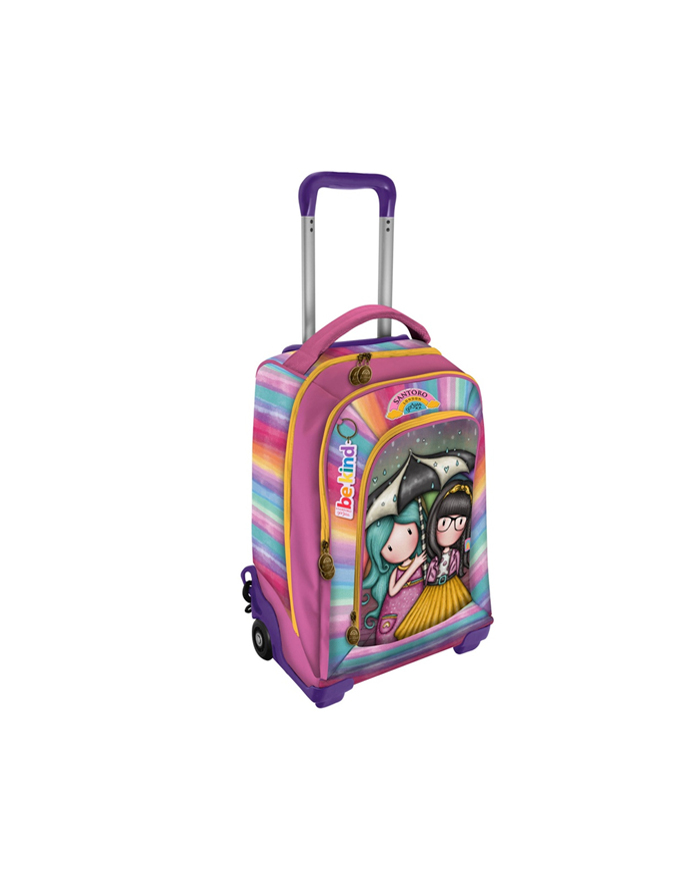 RANAC GORJUSS BE KIND TO EACH OTHER 1219GJ02 PINK TROLLEY Santoro