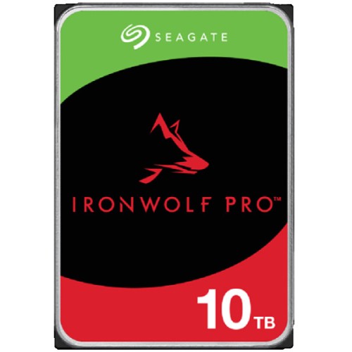 Seagate 10TB IronWolf Pro 3.5″ SATA 24x7 NAS HDD/ hard disk | ST10000NT001