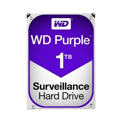 Western Digital Interni Hard Disk 3.5″ - WD Purple 1TB - WD10PURX - Hard diskovi za nadzorne sisteme - SATA III 64MB Keša IntelliPower