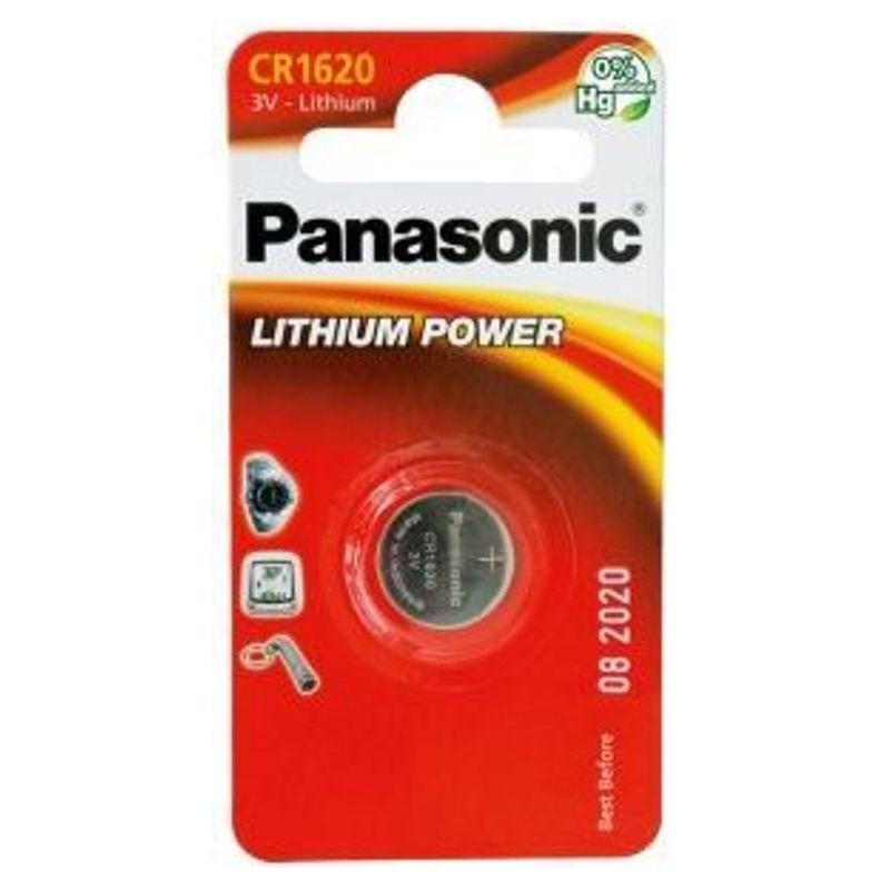 Panasonic baterije Litijum CR-1620 L/1bp