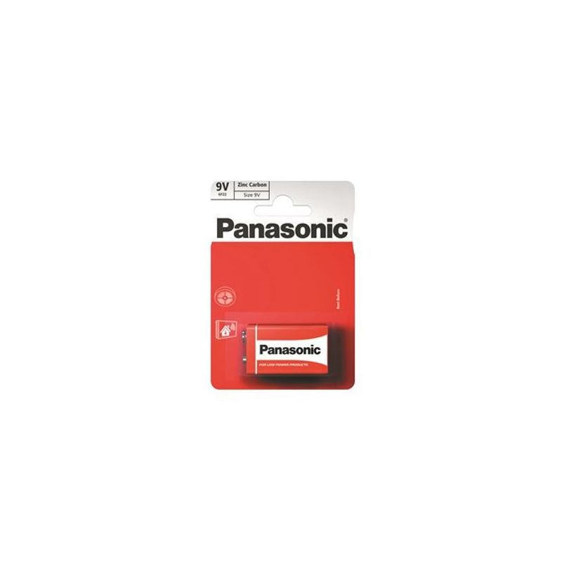 PANASONIC baterije 6F22RZ/1BP – 9V Zinc Carbon