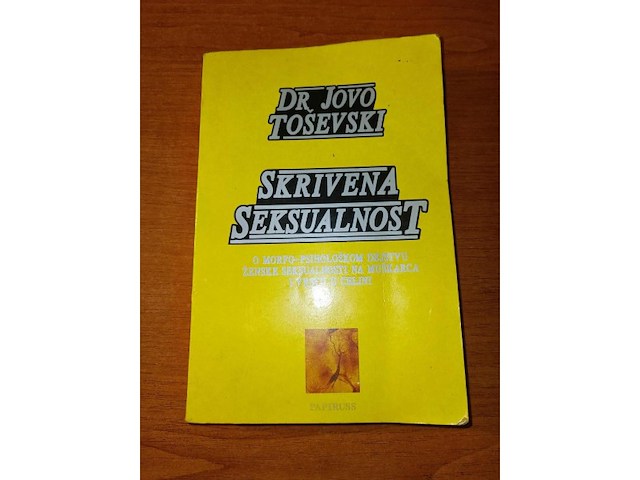 Skrivena seksualnost - dr Jovo Toševski