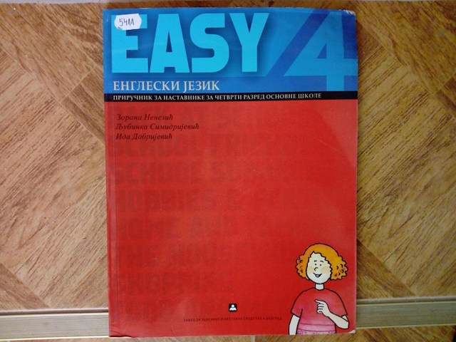 EASY 4 Engleski jezik - Priručnik za nastavnike