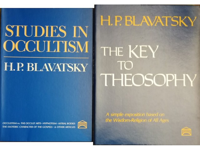 Blavatsky, THE KEY TO THEOSOPHY + STUDIES IN OCCULTISM