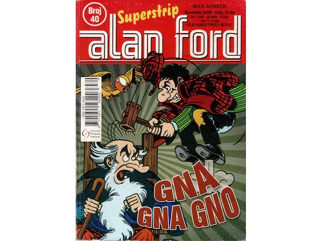 ALAN FORD 40 COLOR MEDIA