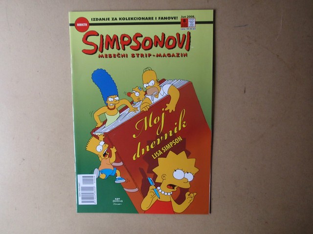 SIMPSONOVI 8 - Mesečni strip magazin