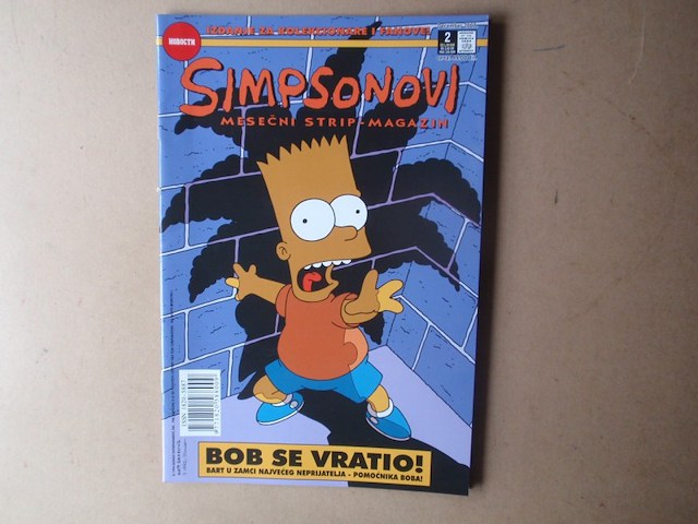 SIMPSONOVI 2 - Mesečni strip magazin