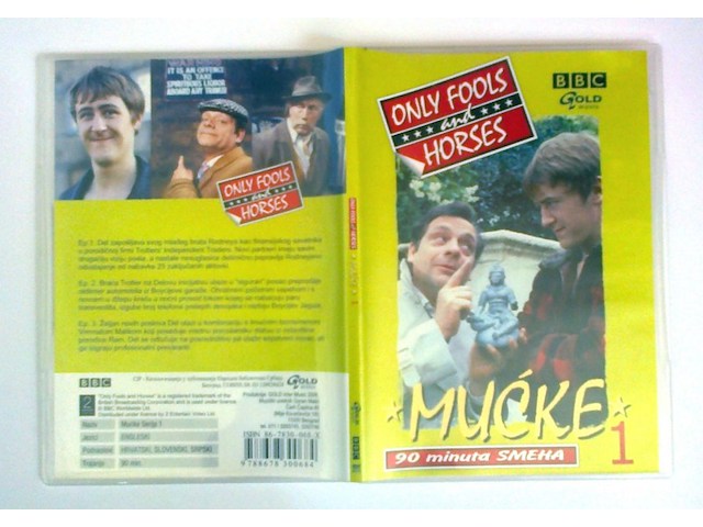 MUĆKE - 1 (3 epizode na DVD-u) licenca