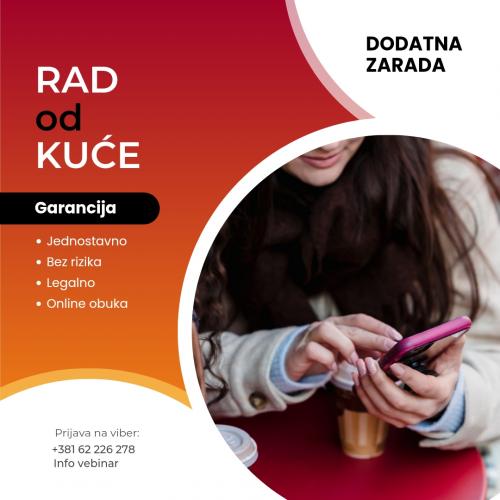 Rad od kuće. Marketinška promocija nemačkog brenda