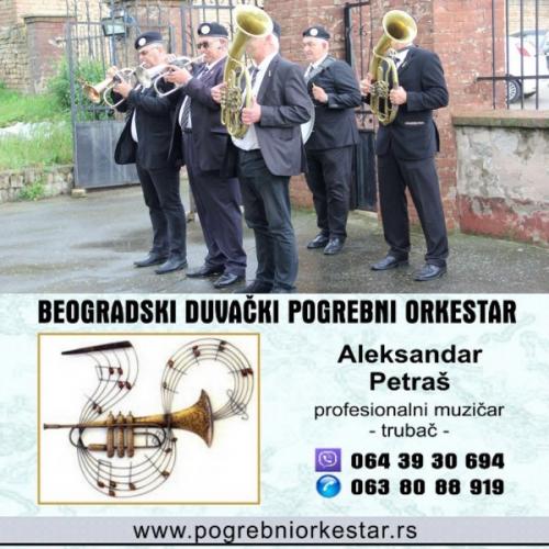 Pogrebni orkestar Beograd trubači muzika sahrane