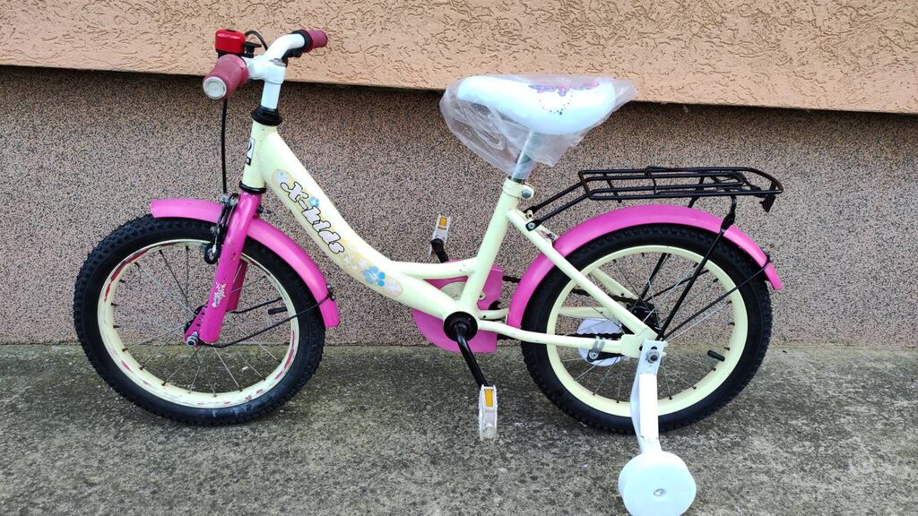 Deciji bicikl X-Kids 16" za devojcice sa pomocnim Decija bicikla