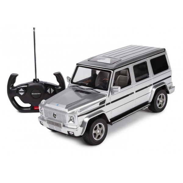 Auto na daljinski MERCEDES G55, Rastar, Sivi