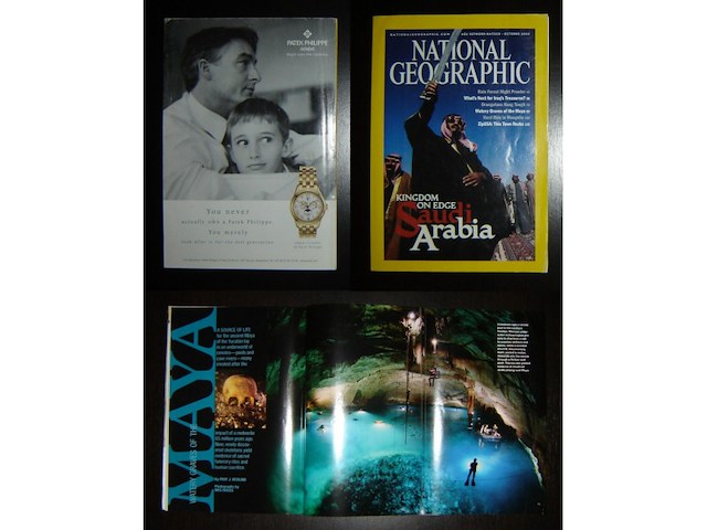 NATIONAL GEOGRAPHIC U.S.A. (October 2003.)