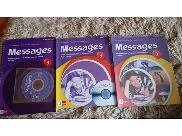 MESSAGES  3, komplet za engleski za 7. razred