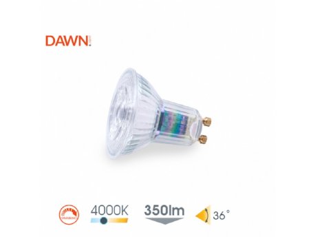 DAWN LED Sijalica GU10 DIM. 5.5W 4000K PAR16 50 350lm 36° IP20