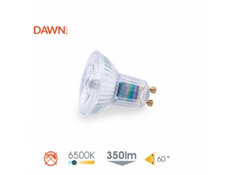 DAWN LED Sijalica GU10 4.3W 6500K PAR16 50 350lm 60° IP20